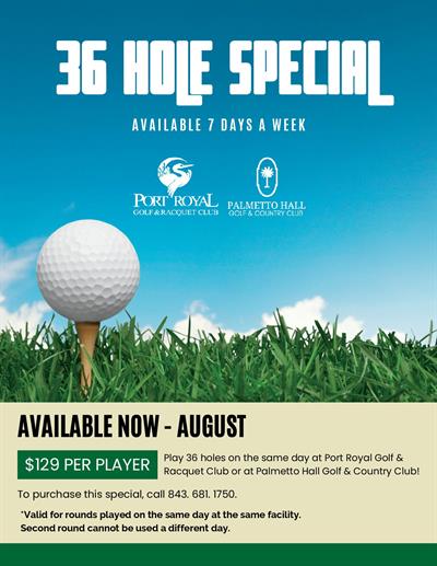 Specials - Heritage Golf Hilton Head